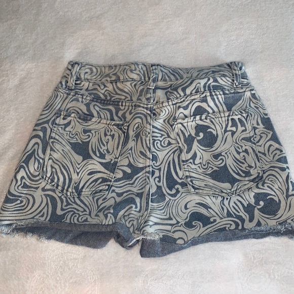 Shorts | Patterned Jean Shorts | Poshmark